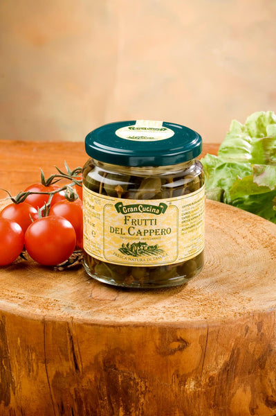 Gros câpres avec tiges | L'Entrepôt Italien – L'entrepôt italien